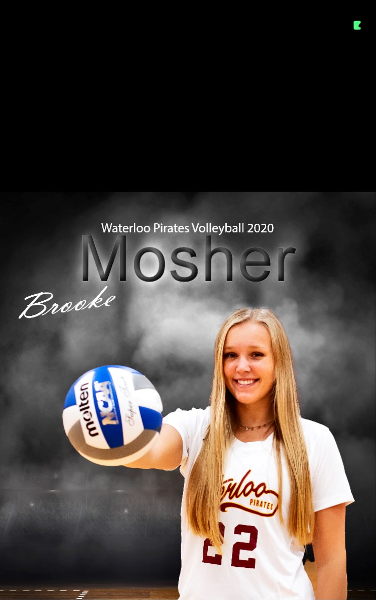 Waterloo's Mosher Named Gatorade State Volleyball Player Of The Year ...
