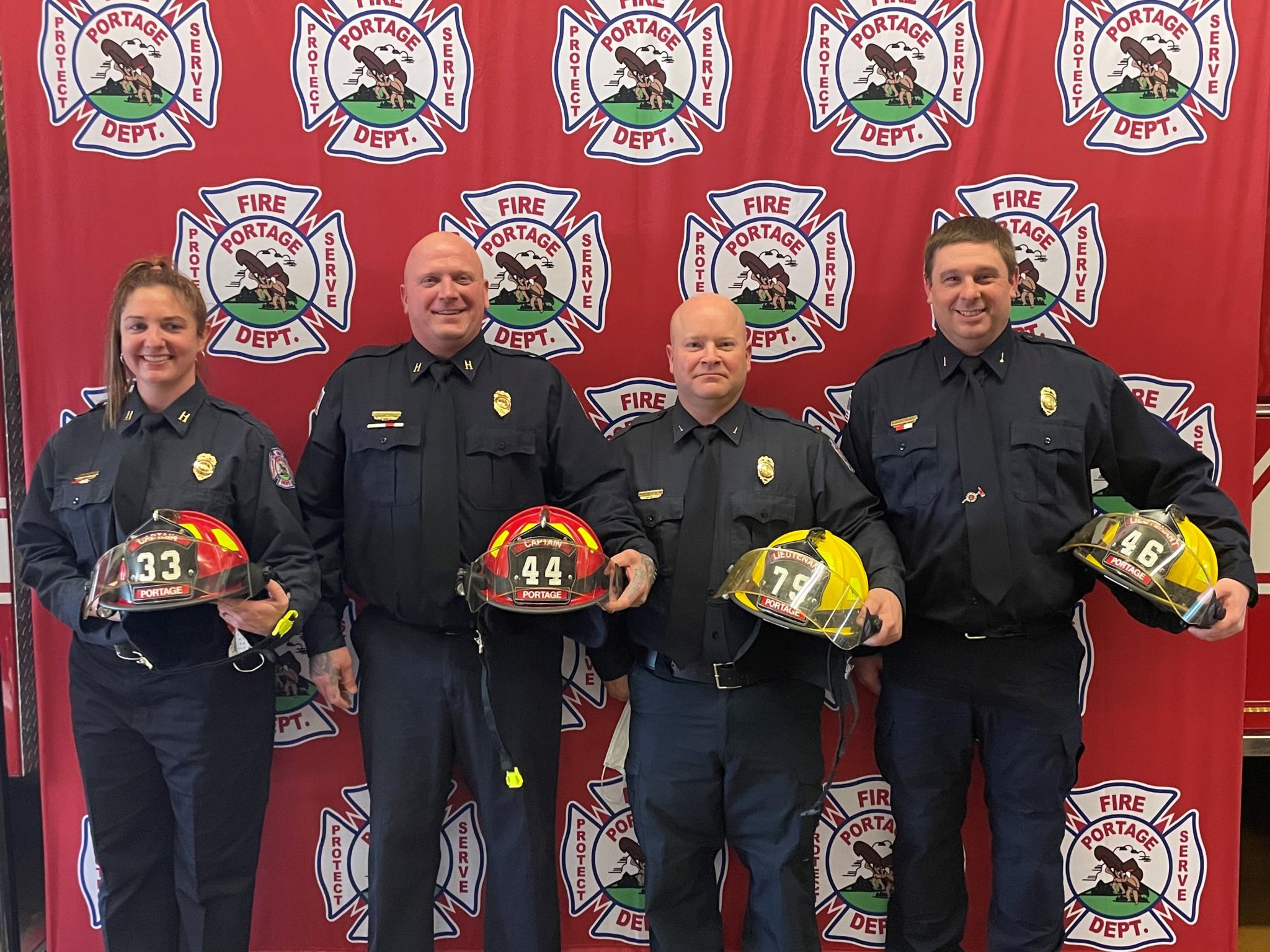 Portage Fire Department Highlight Recent Promotions | Daily Dodge