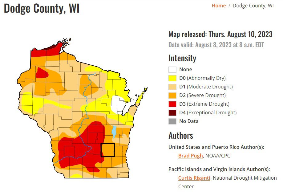 DNR Launches Drought Resources Webpage | Daily Dodge