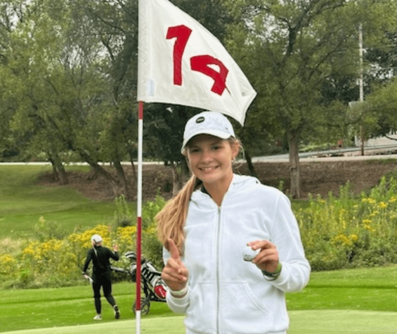Nelson's Ace Highlights BDHS Girls Golf At Milton | Daily Dodge