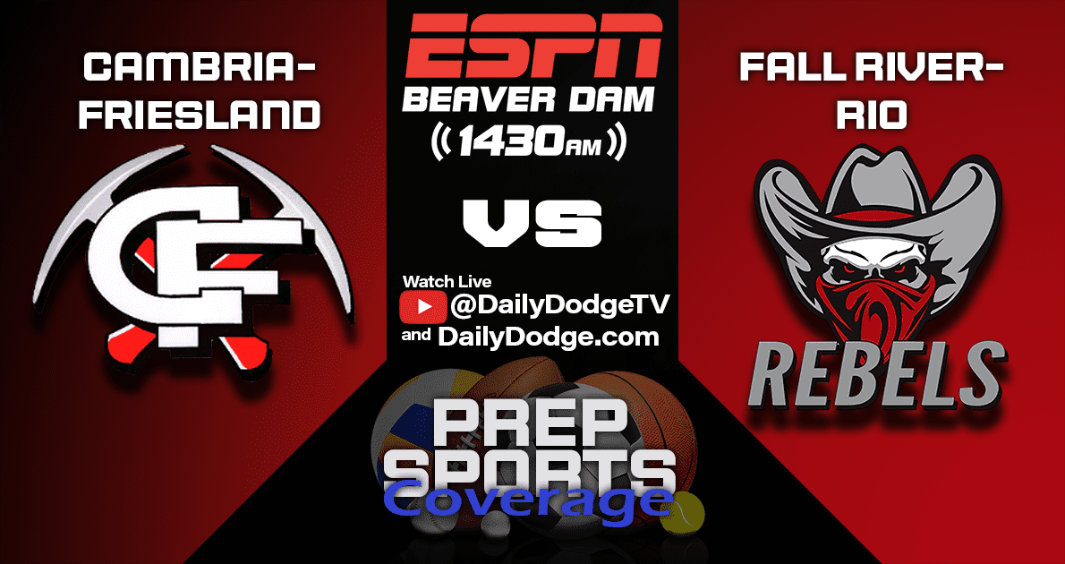 Fall River/Rio Hosts Cambria-Friesland Tonight On DDTV | Daily Dodge