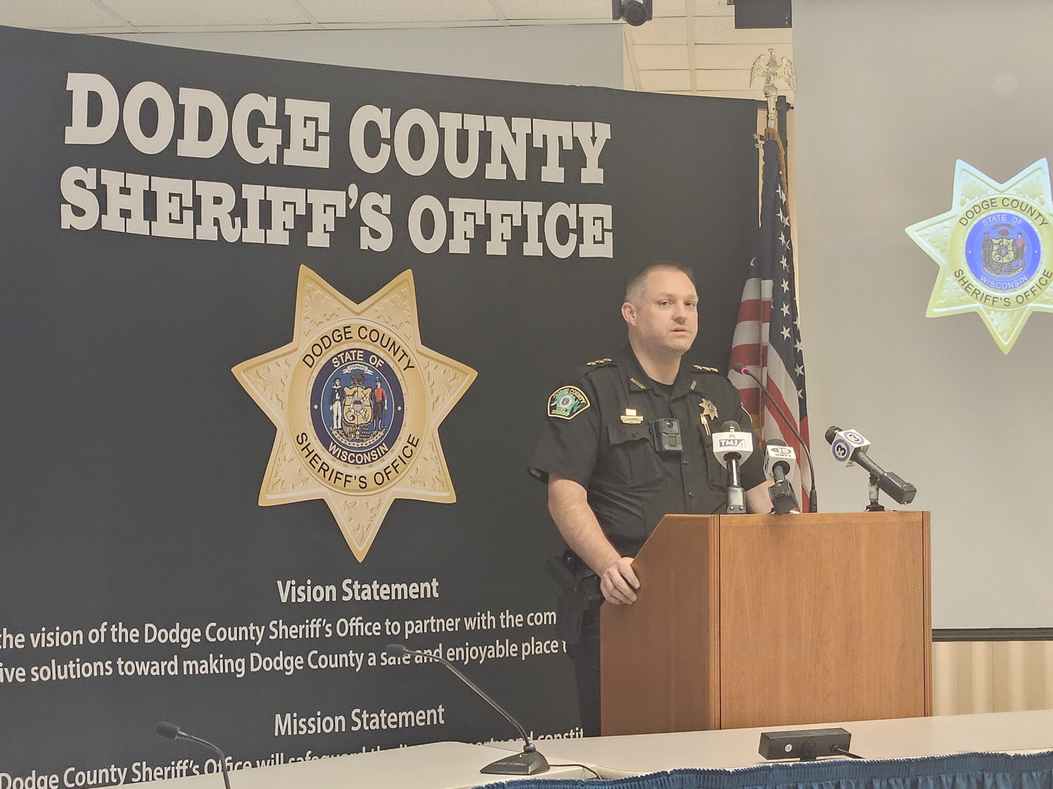 Dodge County Sheriff Holds Press Conference On Search For Missing Woman ...