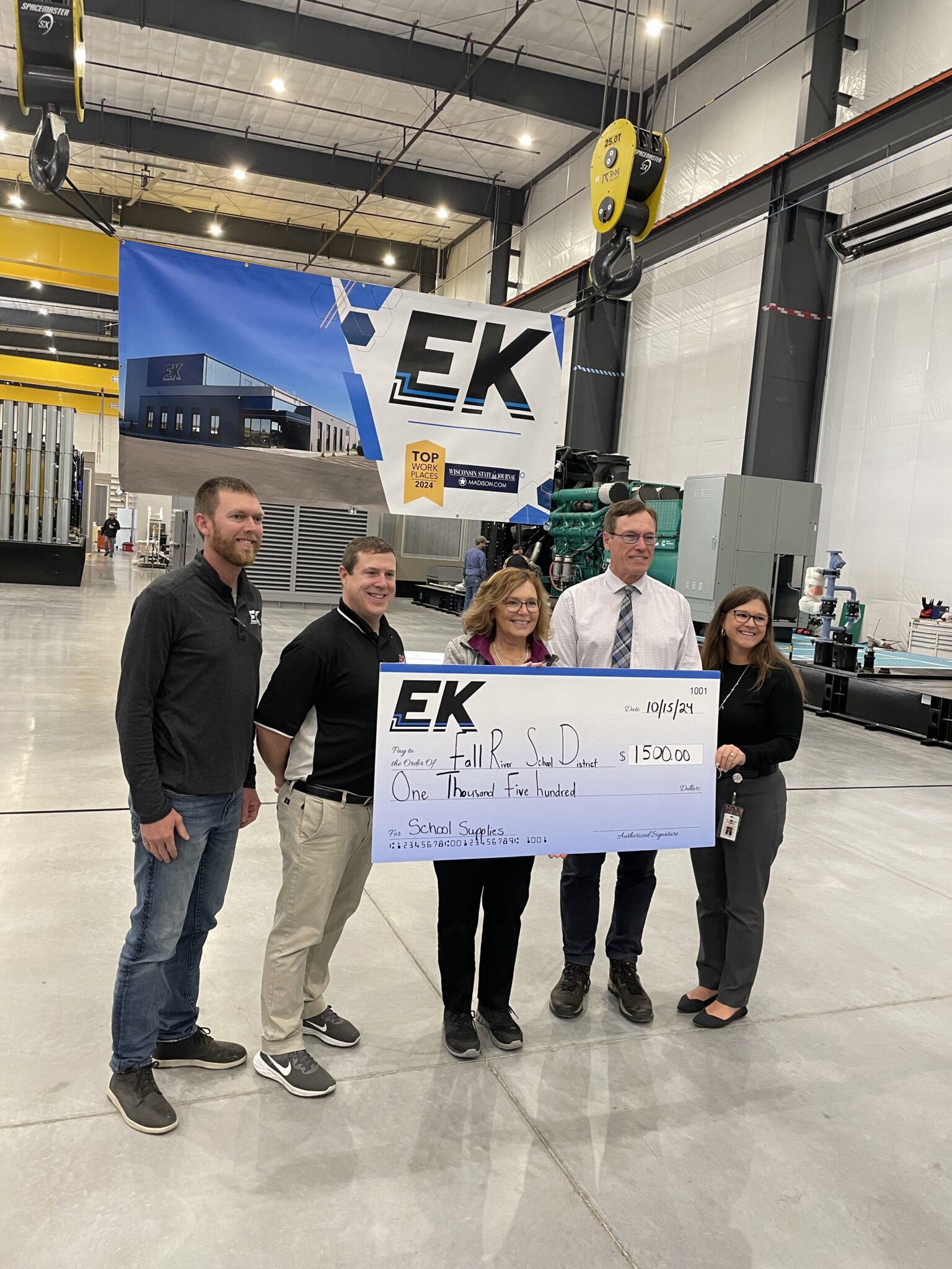 Fall River's EK Machine Opens Third Manufacturing Facility | Daily Dodge